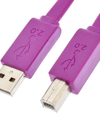 Amazon.com: USB 2.0 A Type Male to USB 2.0 B Type Male Cable Flat Type ...