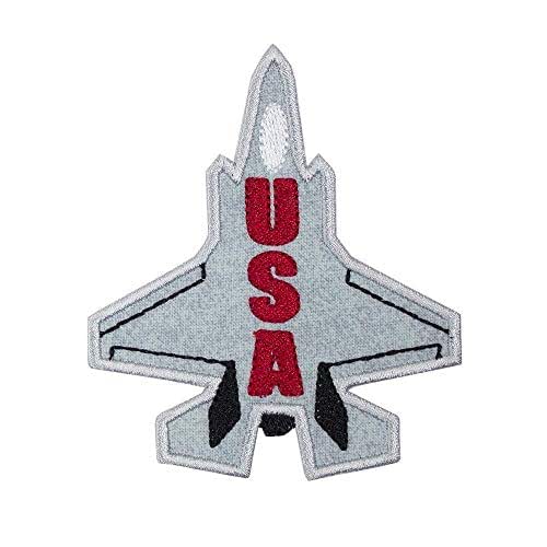 Amazon.com: USA Fighter Jet Plane Patch in your choice of sew on or ...