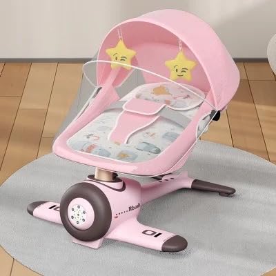 BabyTeddy Baby Rocking Chair Electric Automatic Swing Rocker Soft ...