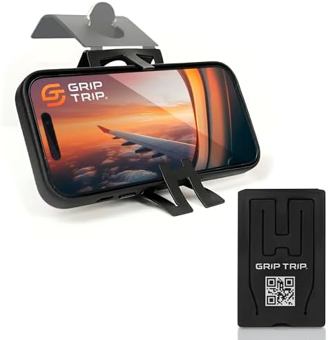 GripTrip Airplane Phone Holder Mount for Travel – Airplane Essentials ...
