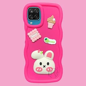 Fancy Back Cover for Samsung Galaxy A12/F12/M12 Cute Panda 3D Cartoon ...