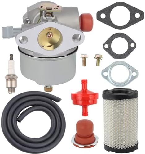 Amazon.com: Hipa 632795A Carburetor 35066 Air Filter for Tecumseh TVS90 ...