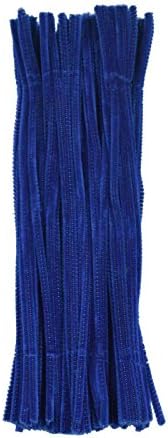 Asian Hobby Crafts Pipe Cleaner, Blue (12-inch, 100 Pieces) : Amazon.in ...