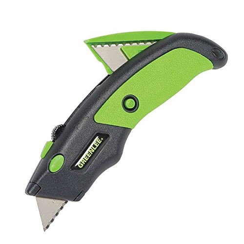 Utility Knife with Serrated Blades and Pop-Up Blade Storage, 6-3/16 ...