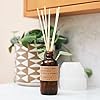 Amazon.com: P.F. Candle Co. Amber & Moss Classic Scented Rattan Reed ...