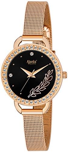 Ajanta Quartz Analog Women's Wrist Watch| Diamond Studded Dial ...