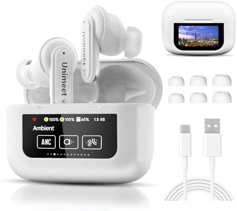 Amazon.com: THREE PEACHES Ear Buds Wireless Earbuds Bluetooth 5.4 ...