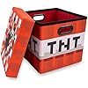 Amazon.com - MINECRAFT TNT Block 13-Inch Storage Bin Chest With Lid ...