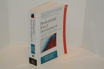 Professional Excel Development: The Definitive Guide to Developing ...