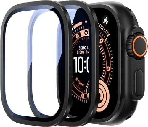 Amazon.com: Uyiton for Apple Watch Ultra 3/2/1 Screen Protector ...