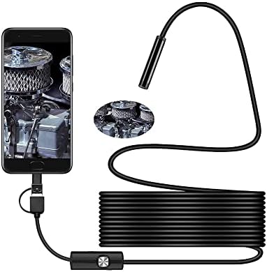 Endoscopio Mini Camara 5.5mm USB Cable 2m Android O Pc : Amazon.com.mx ...