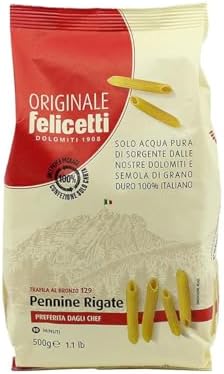 Amazon.com : Felicetti Originale Pasta - N°129 Pennine Rigate 500g (17 ...