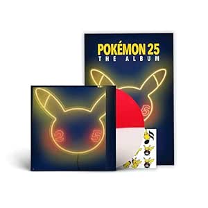 Amazon.com: Pokemon 25: The Album / Various - Red & White Colored Vinyl ...