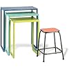 Amazon.com: Foreside Boathouse Tables with Stool, Set of 4 : Home & Kitchen