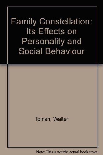 Family Constellation: Its Effects on Personality & Social Behavior ...