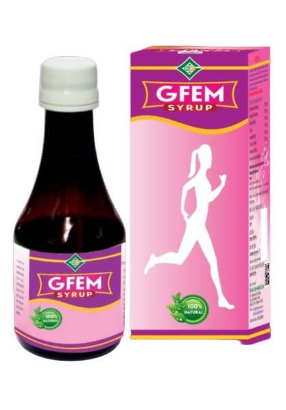 Buy GFEM SYRUP | Regularize menstrual cycle | Gives relief from ...