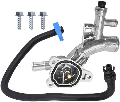 Amazon.com: Upgraded Engine Coolant Housing Water Outlet Aluminum with ...