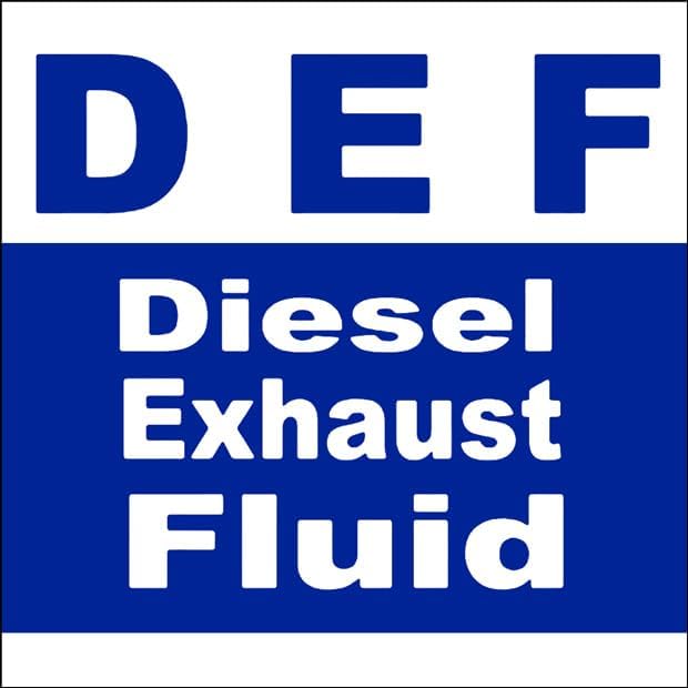 Amazon.com: Large DEF Diesel Exhaust Fluid Sticker (bio Solution nox ...