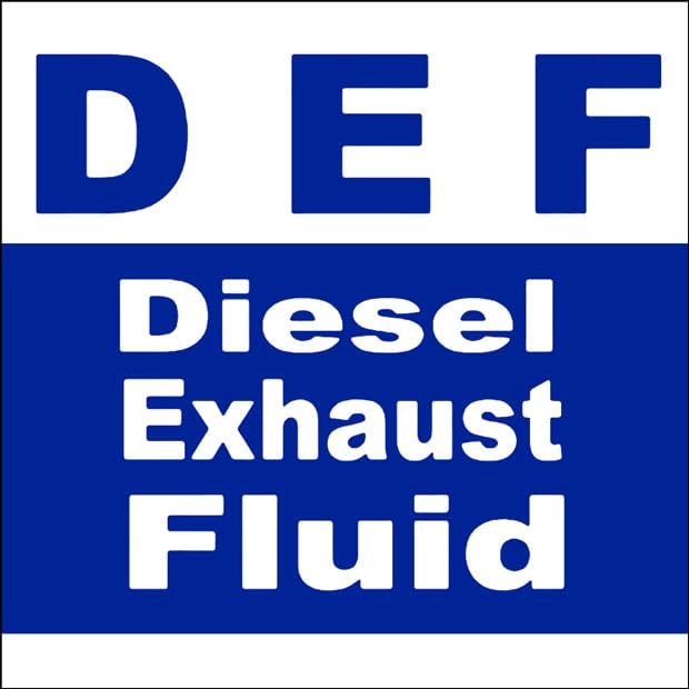 Amazon.com - Large DEF Diesel Exhaust Fluid Sticker (bio Solution nox ...