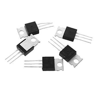 SODIAL 5 Pcs BUZ91A 30V 60A N-channel Power MOSFET Transistors : Amazon ...