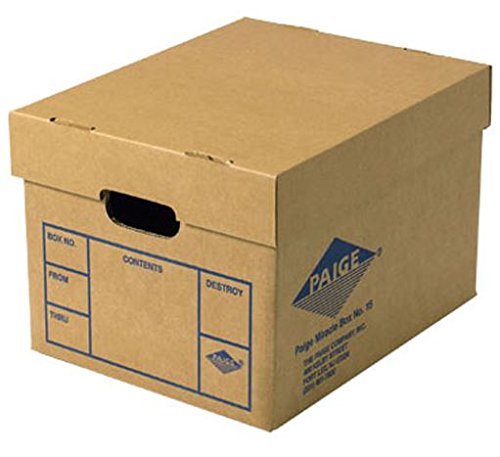 Buy PAIGE Bankers Tax File Storage Box with Lift-Off Lid (25 pk ...