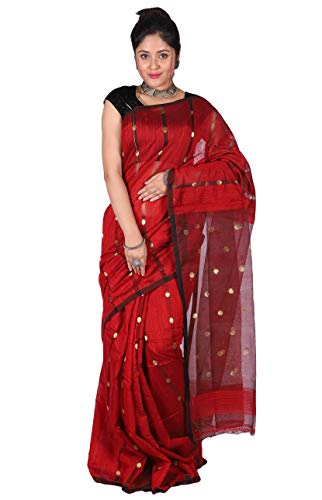 Buy INDOSTRINGS's Women's Bengal's Authentic Handloom Matka with Gini ...