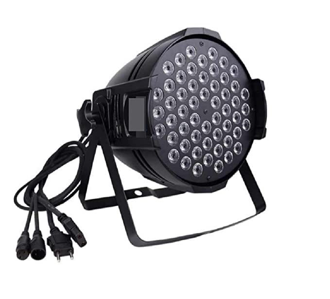 Buy DIGICOP Metal DJ Lights LPC007-H Par Light Stage 54X3W RGBW DMX LED ...