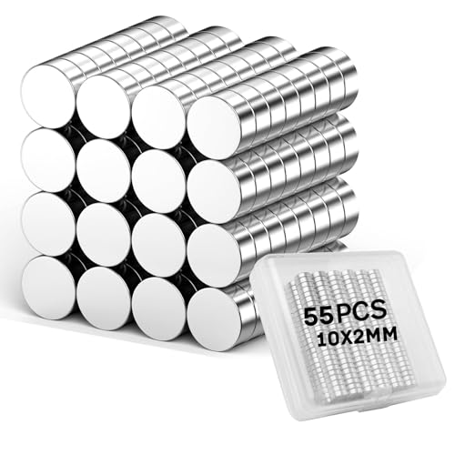 Magnets for Crafts 10 mm x 2 mm Small Magnets Strong Mini Magnet Multi ...