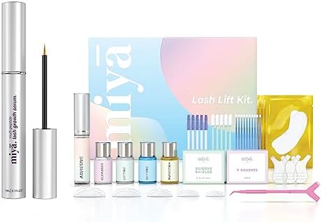Amazon.com: MIYA LASH | Lash Lift Kit & Eyelash Growth Serum | Keratin ...