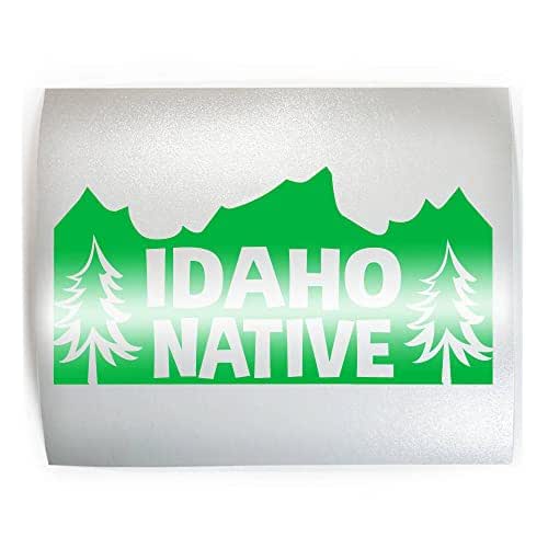 Amazon.com: IDAHO NATIVE State - PICK COLOR & SIZE - Decal Sticker F ...