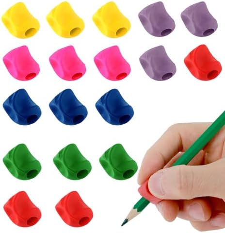 Amazon.com: ValueBargain Pen Grips for Adults and Kids, 18pcs Kids Pen ...