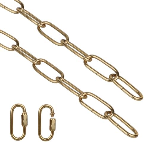 Amazon.com: Helunsi Lighting Chain, 6 Feet Imitation Copper Light ...