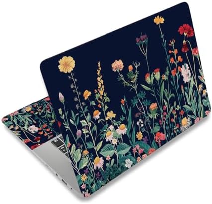 Amazon.com: PLIGREAT 3 Pcs Laptop Skin Stickers Vinyl Decals for PC ...