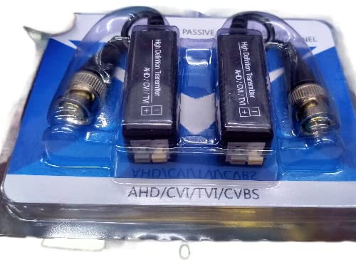 Video Balun Connectors Passive AHD/TVI/CVI/CVBS Signal Transceivers ...