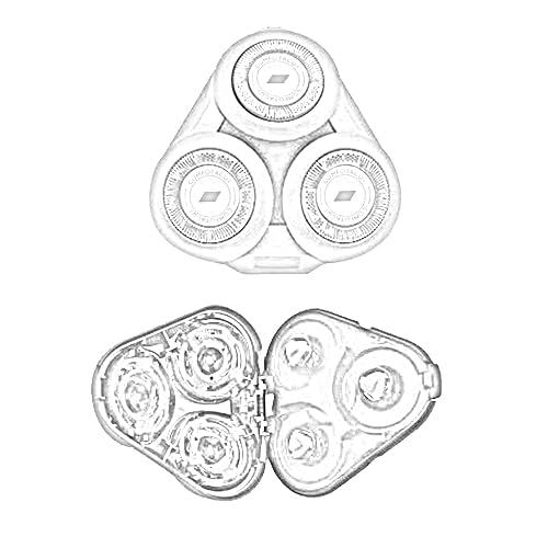 Amazon.com: 2024 Upgraded SH60/72 Complete Replacement Shaver Head Unit ...