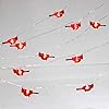 Amazon.com : Impress Life Christmas Cardinal Decorative String Lights ...
