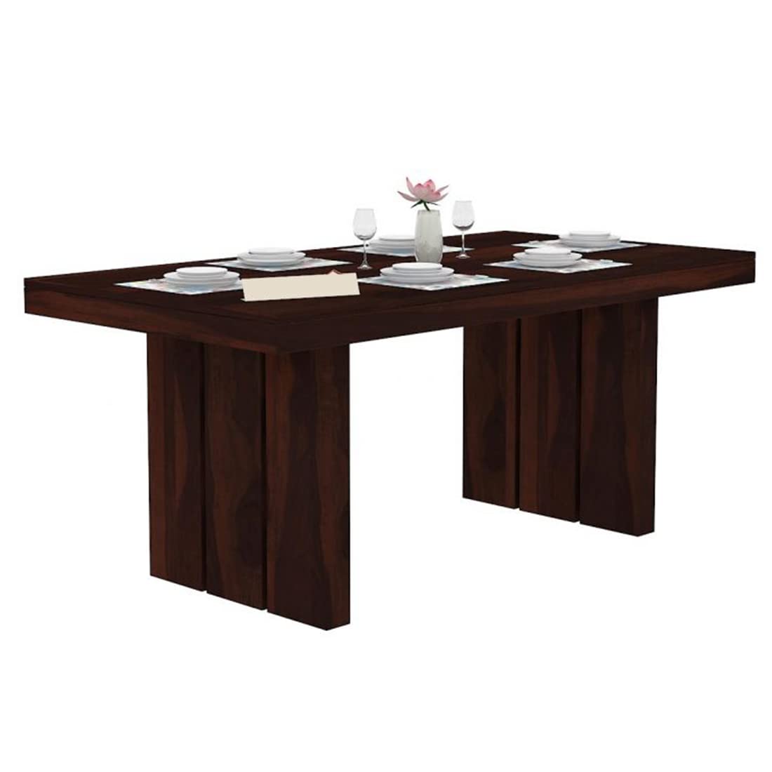 KENDALWOOD™ Furniture Sheesham Wood Dining Table (68x35 inch) | Multi ...