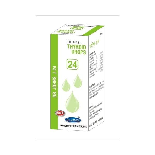 Buy DR JOHNS J 24 THYROID DROPS 30 ML JOHNS Online at Low Prices in ...