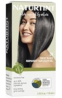 Naturtint 1N Ebony Black Permanent Hair Color (Pack of 1), Ammonia Free ...