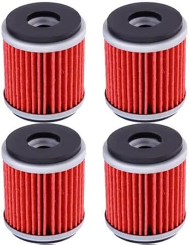 Amazon.com: 4-Pack Oil Filter Replacement Oil Filters Fit for Yamaha ...