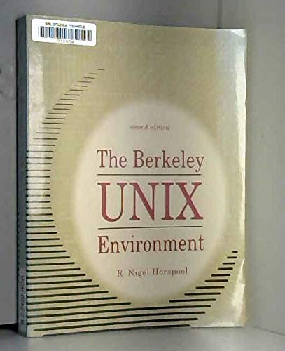 The Berkeley Unix Environment: Horspool, R. Nigel: 9780130893680 ...