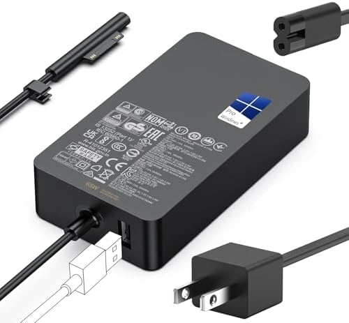 Amazon.com: 65W 44W 1706 1950 1943 Charger Compatible with Microsoft ...