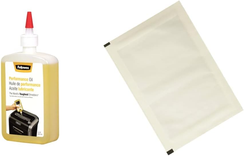 Fellowes 35250 Flacon d'Huile Lubrifiante pour Destructeurs de ...