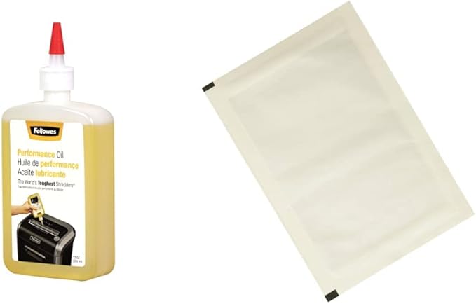 Fellowes 35250 Flacon d'Huile Lubrifiante pour Destructeurs de ...