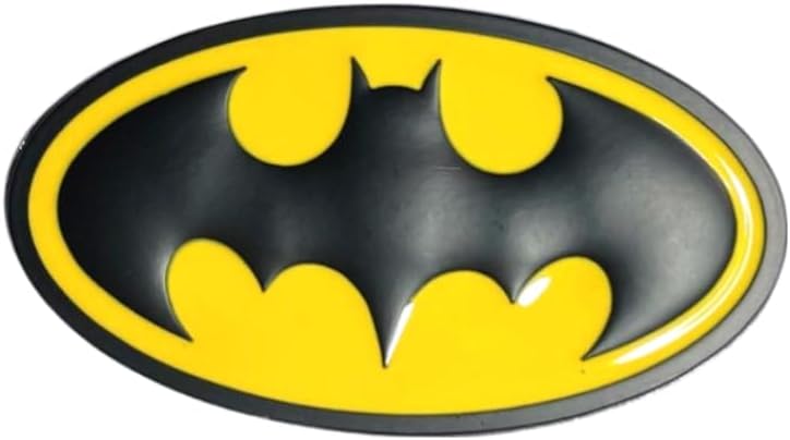 Amazon.com: Batman 3D Chrome Metal Auto Emblem, Official Licensed ...