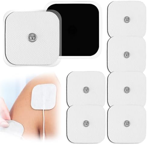 Electrode Pads Adhesive Electrodes 5 x 5 cm with 3.5 mm Snap Push ...