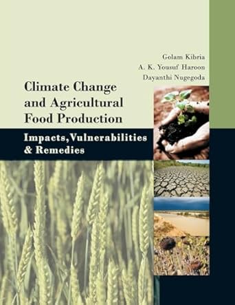 Buy Climate Change and Agricultural Food Production Book Online at Low Prices in India | Climate ...