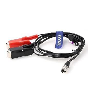 Eonvic 12V Hirose 6 Pin Power Cable for Trimble S3 S5 S6 S7 S8 S9 VX ...