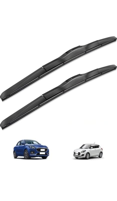 RYU7® Front Hybrid Wiper Blades Fits for Swift, Swift Dzire, Size-21 ...