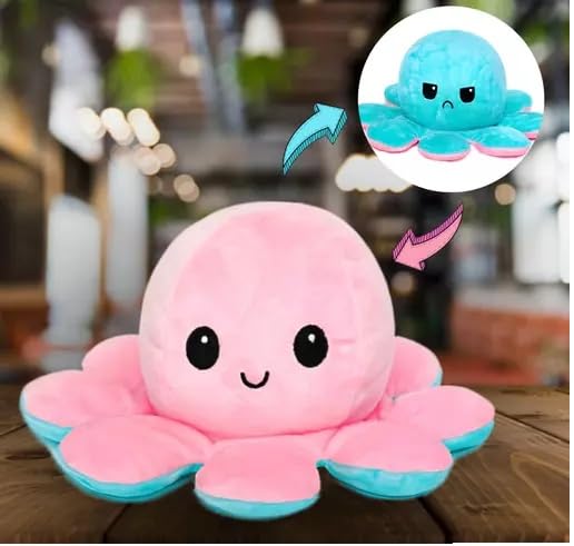 Buy KARTIKTOYS Moody OctoPlush: Emotionally Expressive Octopus Soft Toy ...